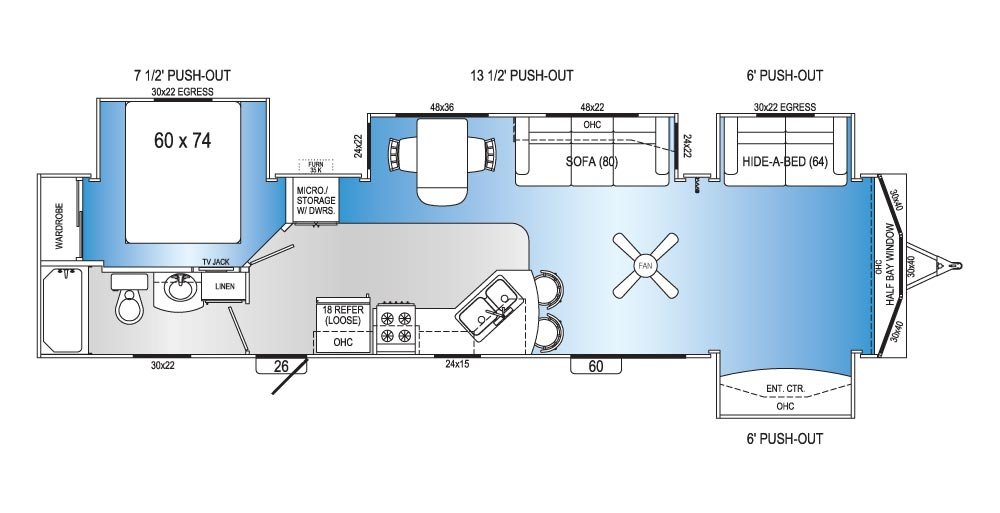Hy-Line Custom Park Travel Trailer